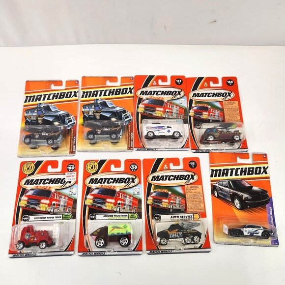 MATCHBOX | Toys | Matchbox Emergency Vehicle Diecast Car Lot Armored ...